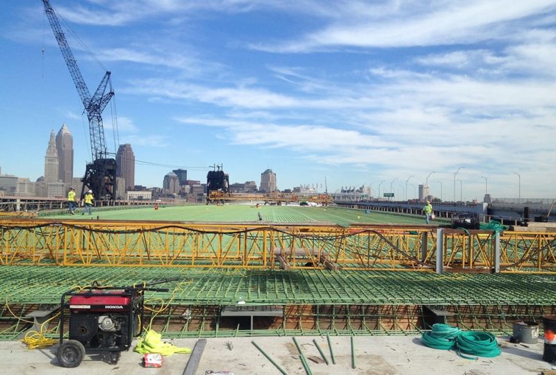 The Innerbelt Bridge in Cleveland | Featured Rebar Project